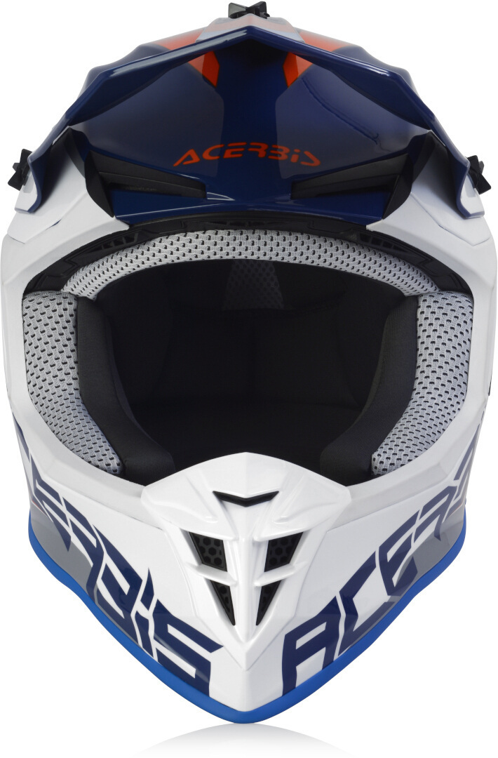 Acerbis Linear Blue White Helmet Acerbis Linear Blue White Helmet