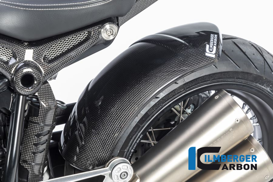 Ilmberger Carbon Rear Hugger Carbon Retro For BMW R nineT Part # KHO ...