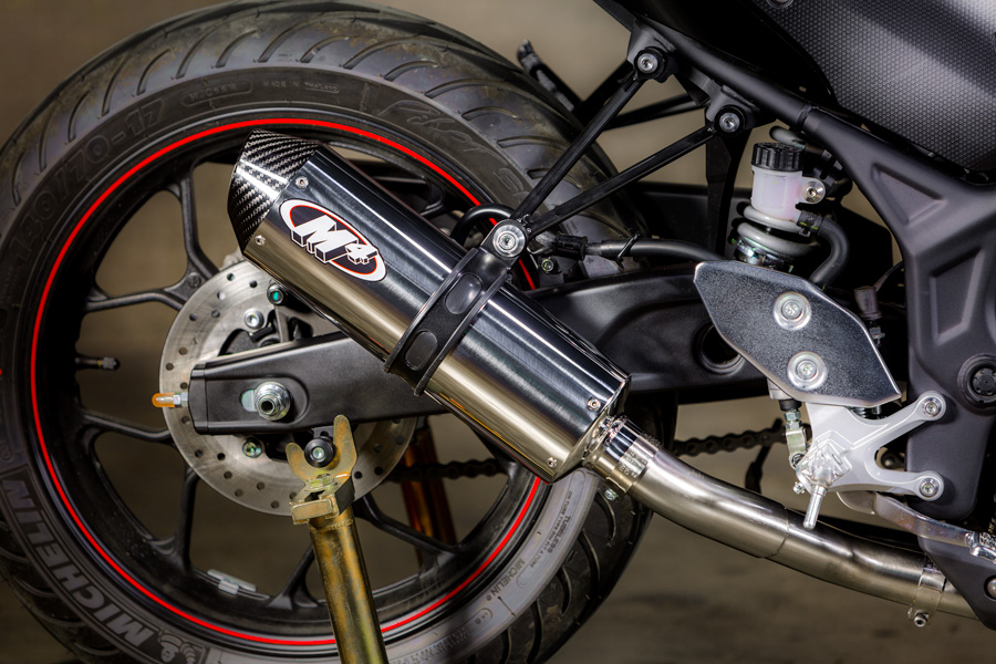 M4 Full System With Polished Exhaust For Yamaha YZF-R3 2015-2020 Part ...