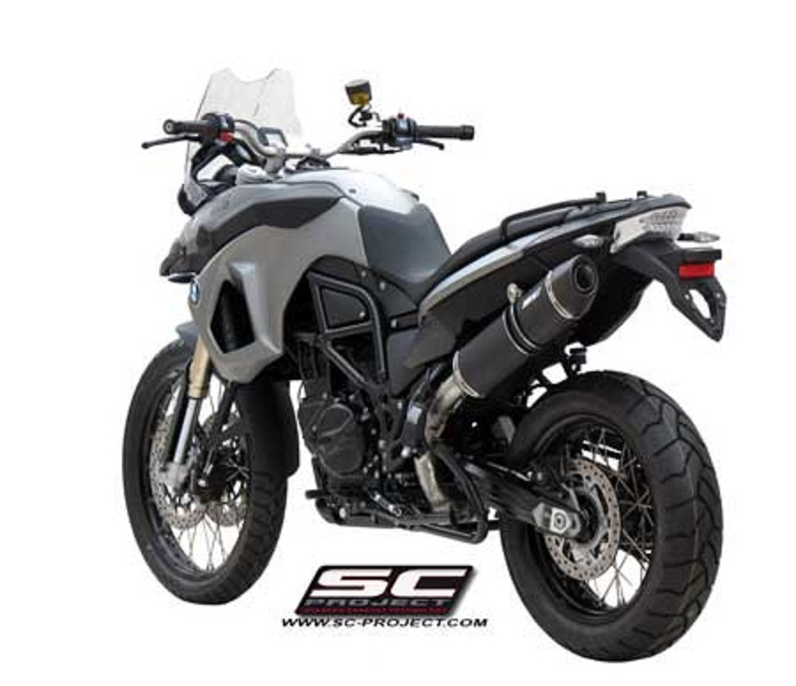 SC-Project Oval Silencer For BMW F 650 GS 2008-2012 / F 800 GS 2008 ...
