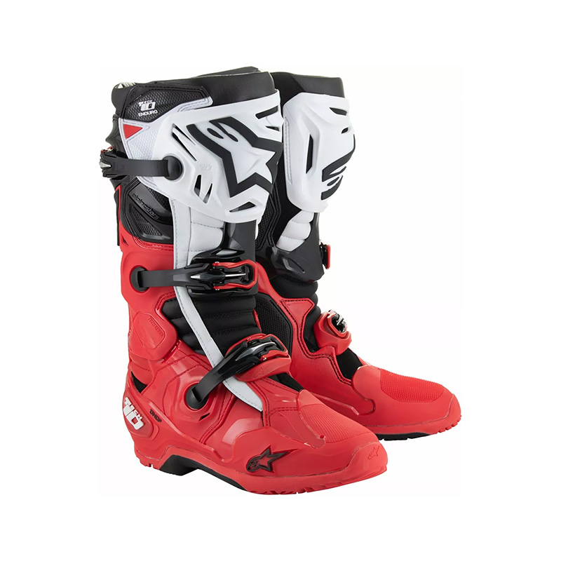 Alpinestars Tech 10 Enduro Bright Red Boots
