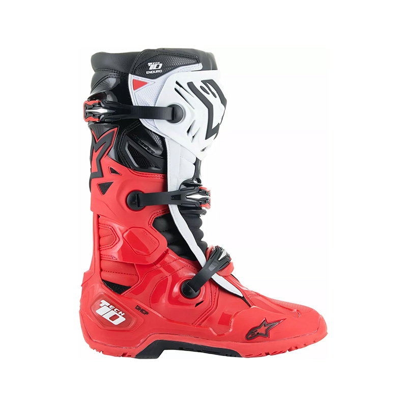Alpinestars Tech 10 Enduro Bright Red Boots
