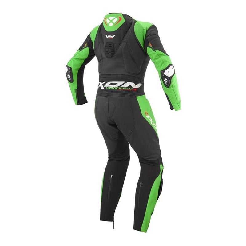 Ixon Vortex 3 Black Green Suit