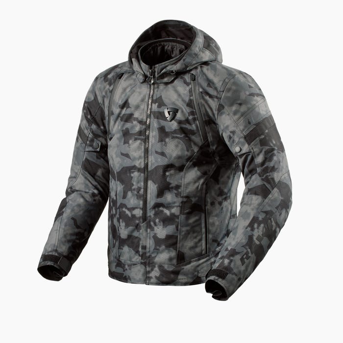 Revit Flare 3 H2O Dark Grey Camo Jacket