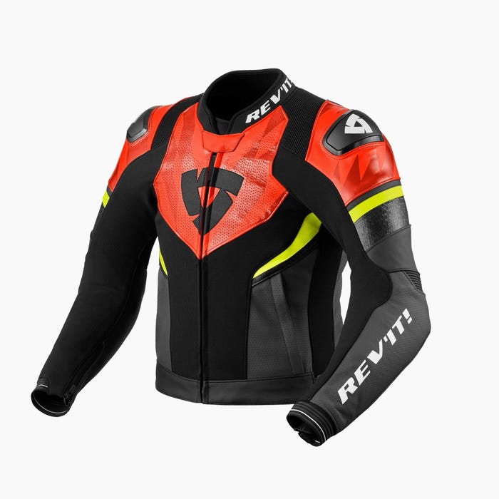 Revit Hyperspeed 2 Air Black-Neon Red Jacket