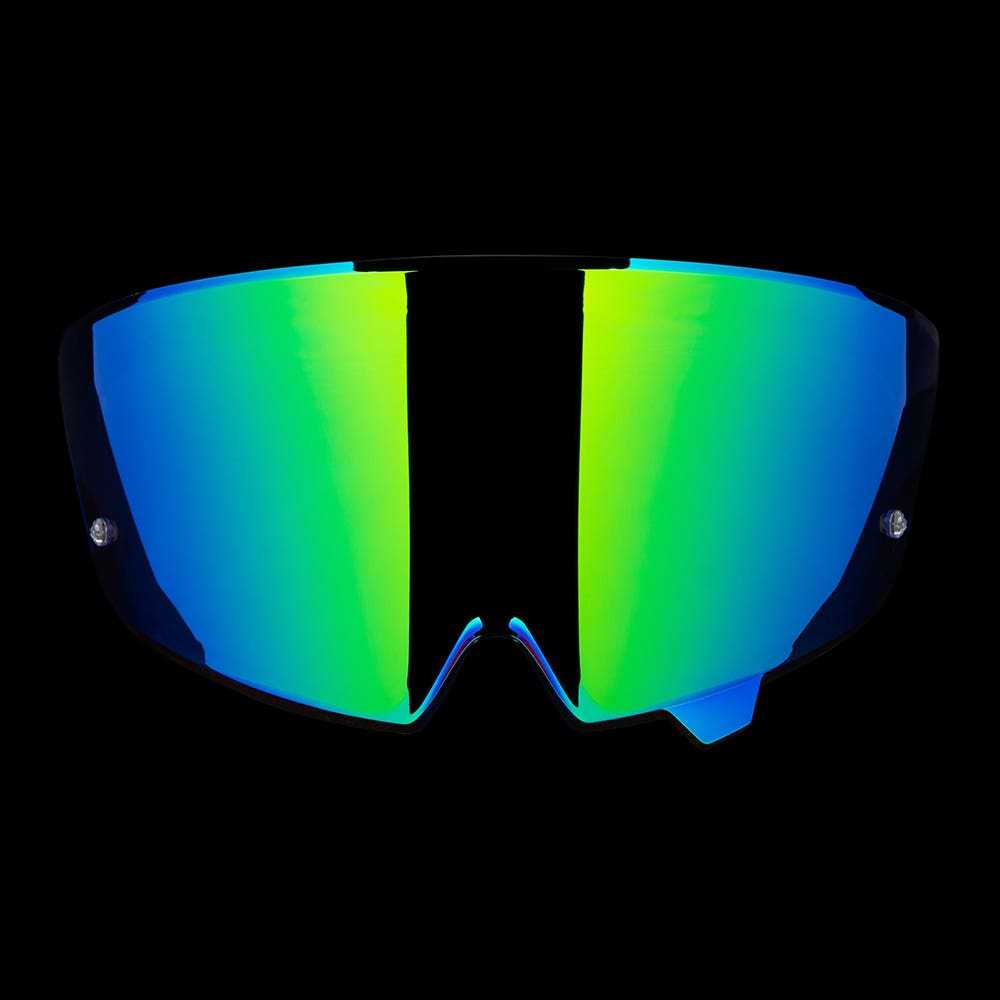 Ruroc Eox Green Iridescent Visor