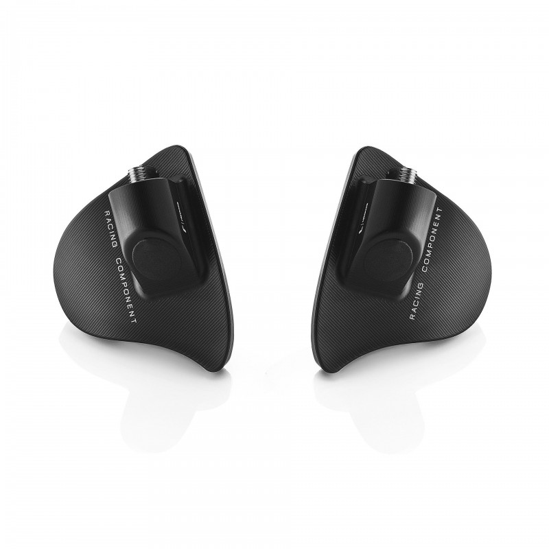 Rizoma Black Anodized Mounting Kit For Fairing Mirror Yamaha Yzf R1 ...