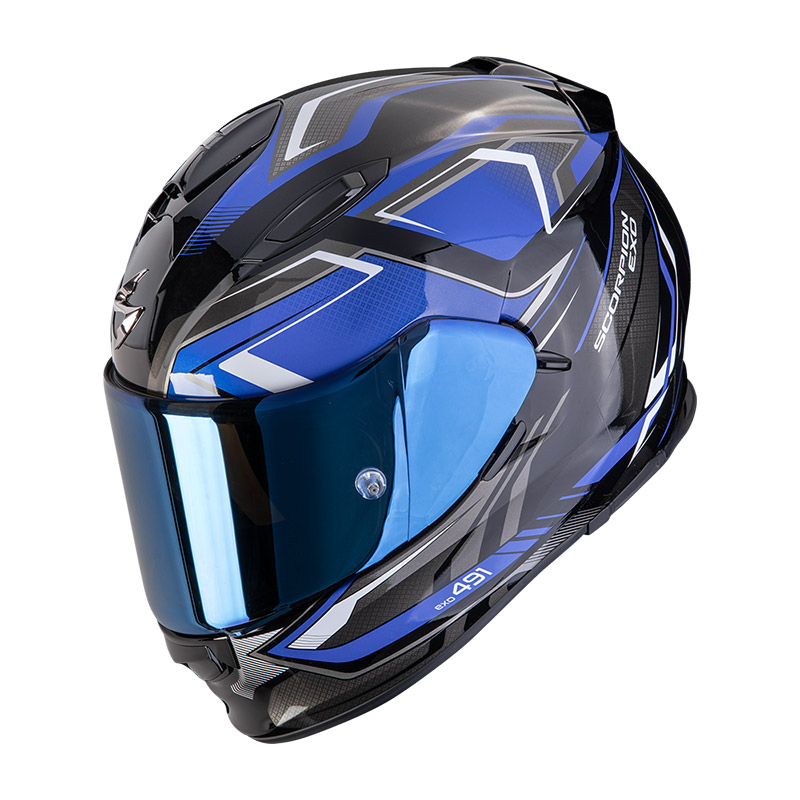 Scorpion Exo 491 Zumo Blue Helmet