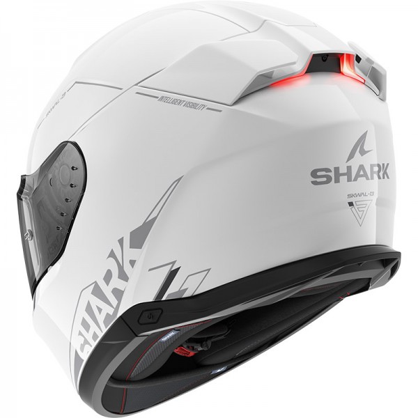 Shark Skwal I3 Blank Sp White Helmet