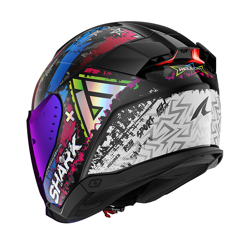 Shark Skwal I3 Jet Hellcat Chromo Blue Helmet