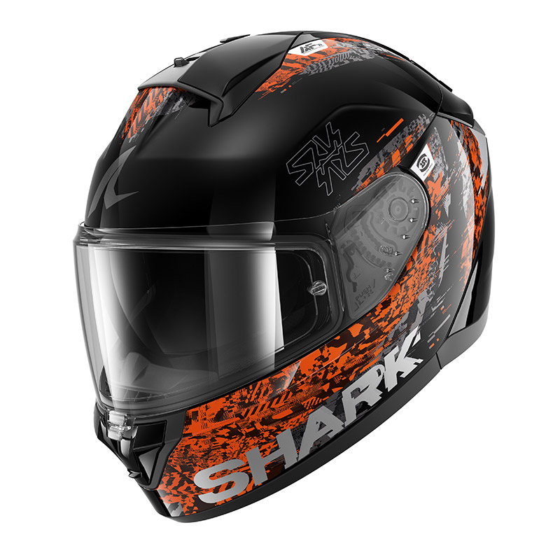 Shark Ridill 2 Speed-vib Black Orange Helmet